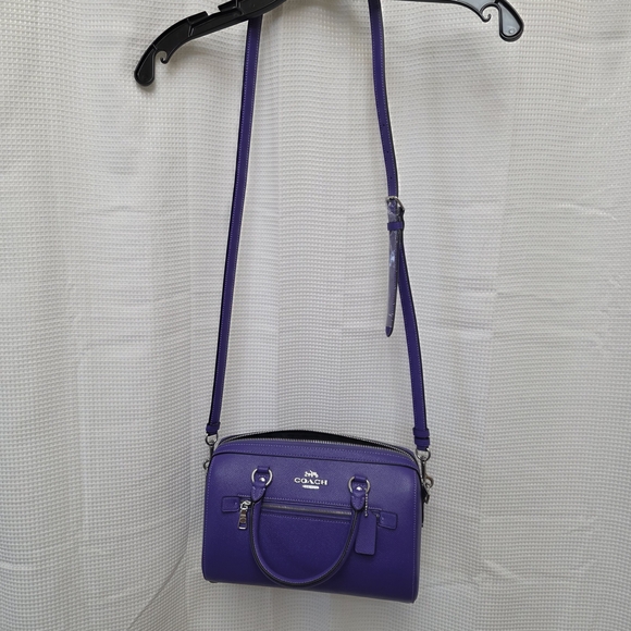 Coach | Bags | Coach Purple Crossbody Bag | Poshmark